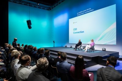 Microsoft CEO Satya Nadella in München: KI wird Chefsache